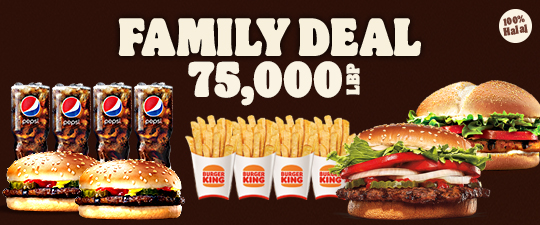 BURGER KING® LEBANON - OFFERS